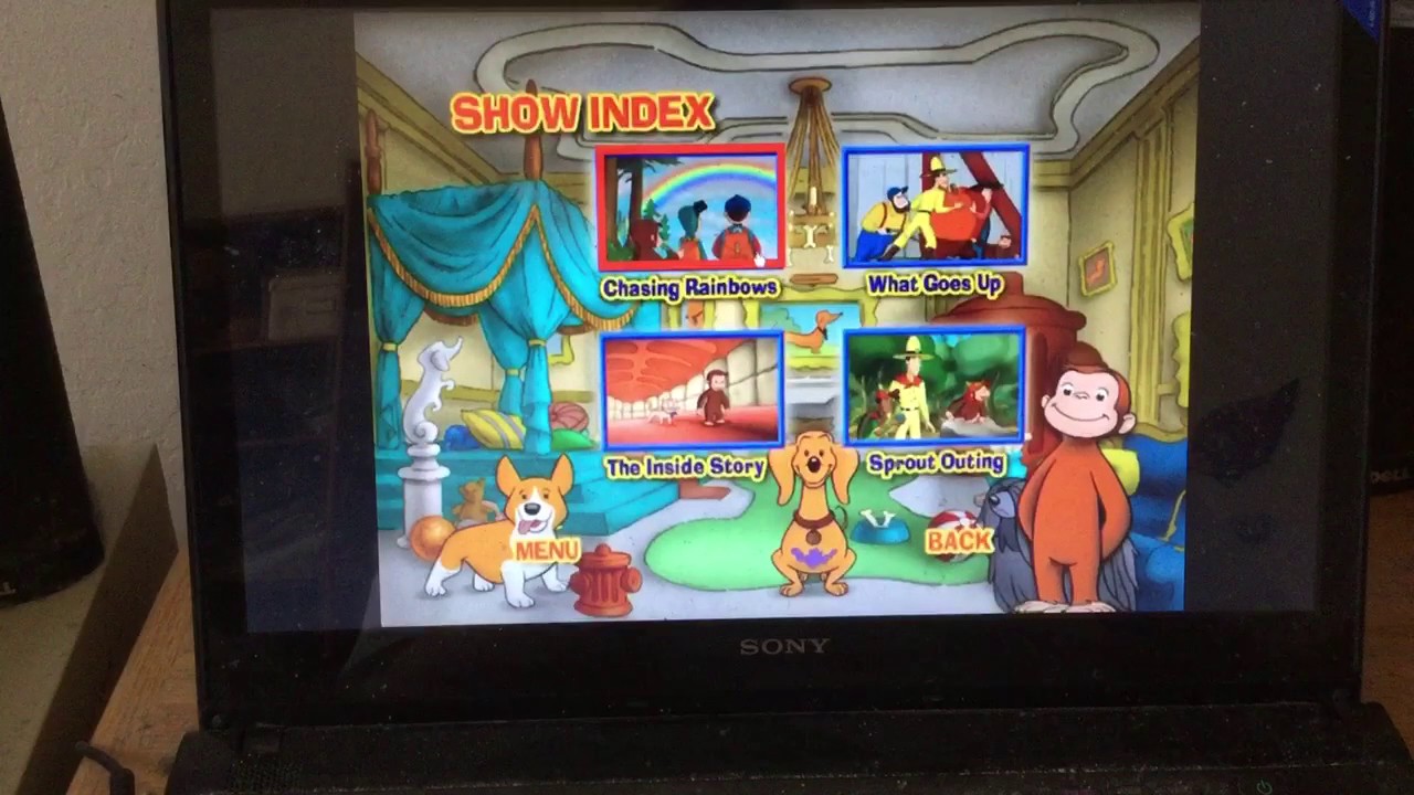 Menu Walkthrough of Curious George A Bike Ride Adventure - YouTube