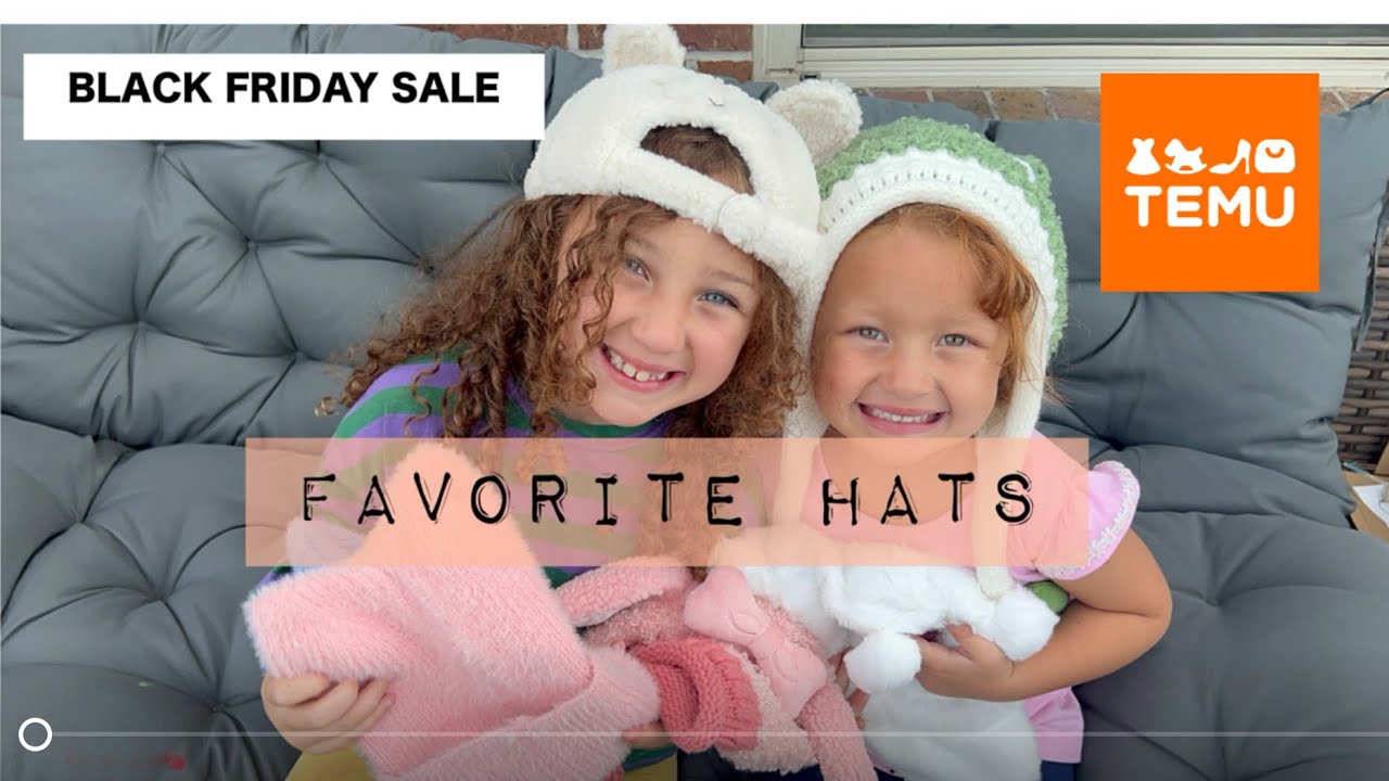 FAVORITE TEMU HATS get them BEFORE BLACK FRIDAY! #temufinds #temu - YouTube