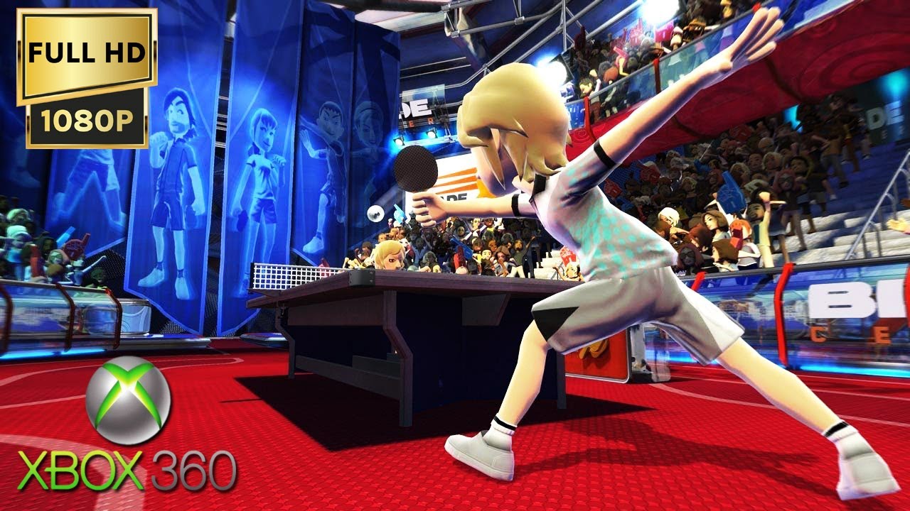 Kinect Sports - Tênis de mesa - Gameplay - Kinect - Xbox 360 - 1080p ...