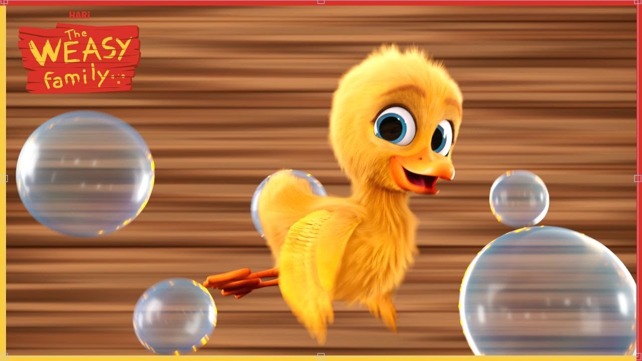 Mission Bubbles | The Weasy Family | Cartoon for kids - YouTube