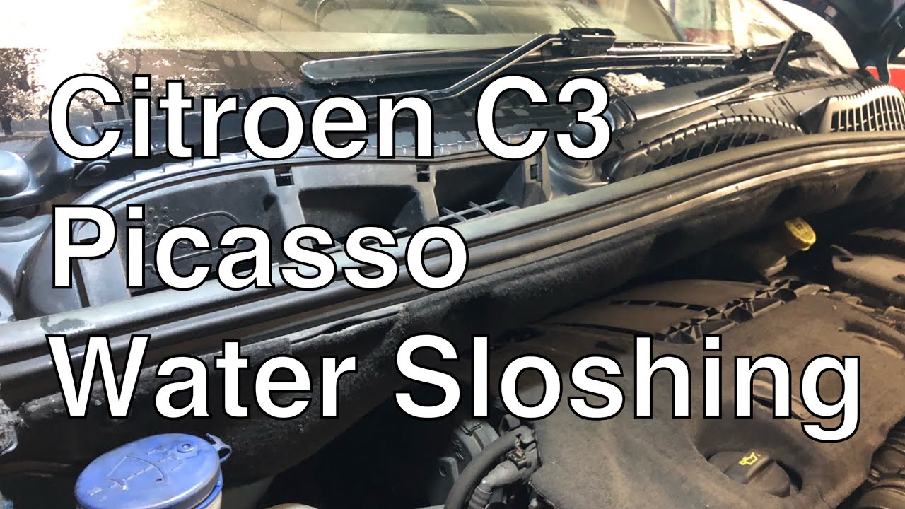 How to Fix Water Sloshing in Your Citroen C3 Picasso Footwell" - YouTube
