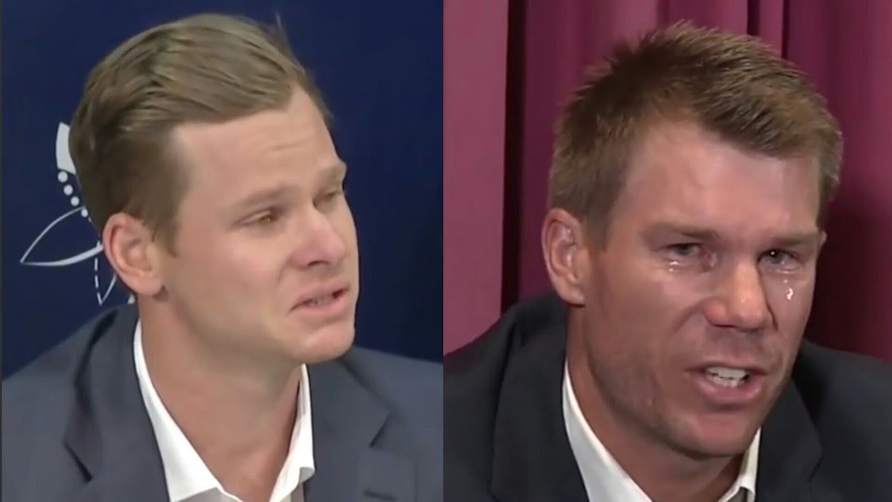 "Steven Smith" "David Warner" Crying Emotional Moments - YouTube