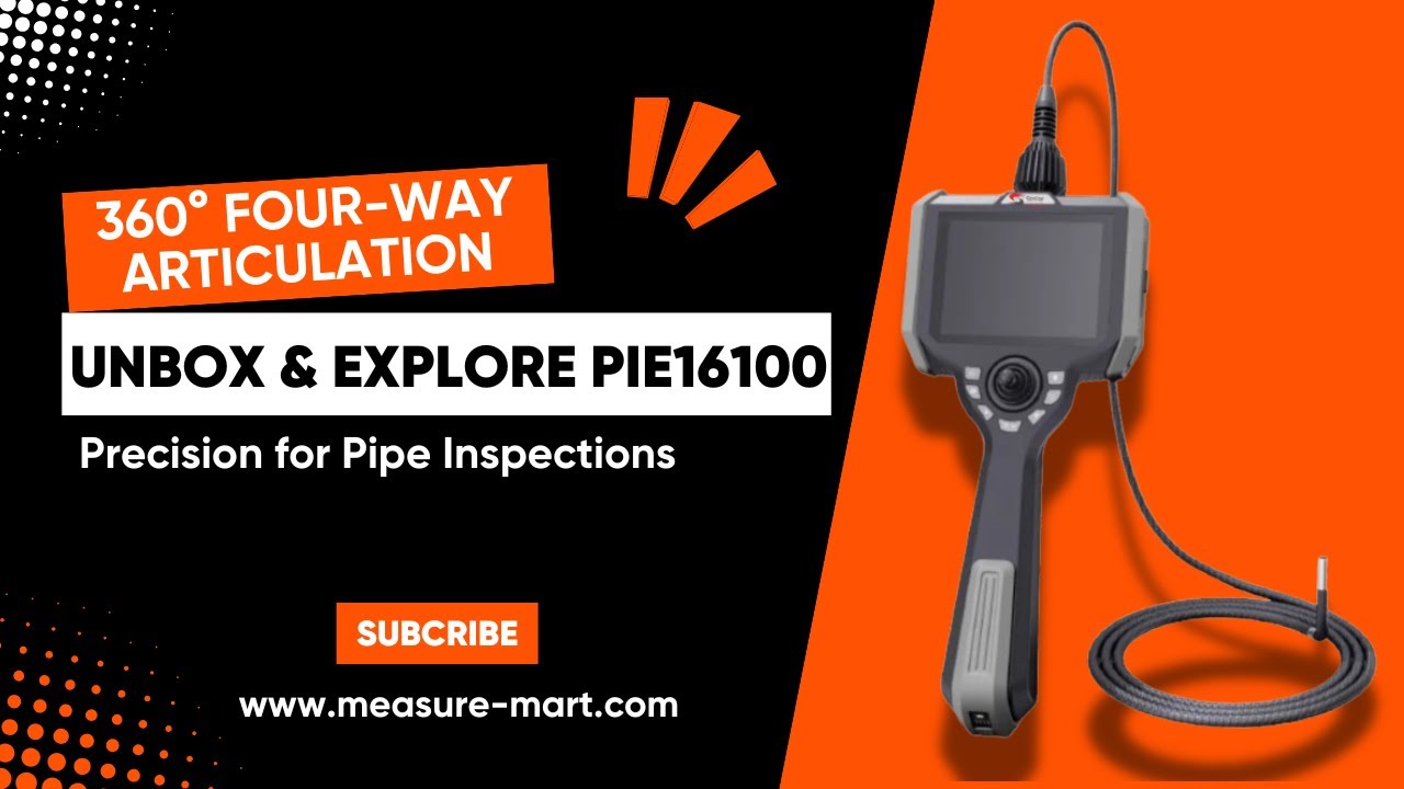 Unboxing Advanced Inspection Camera | PIE16100 Video Borescope - YouTube