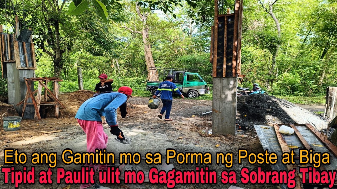 Tipid at Matibay Pag Phenolic Board ang Gamitin mo sa Porma ng Poste at ...