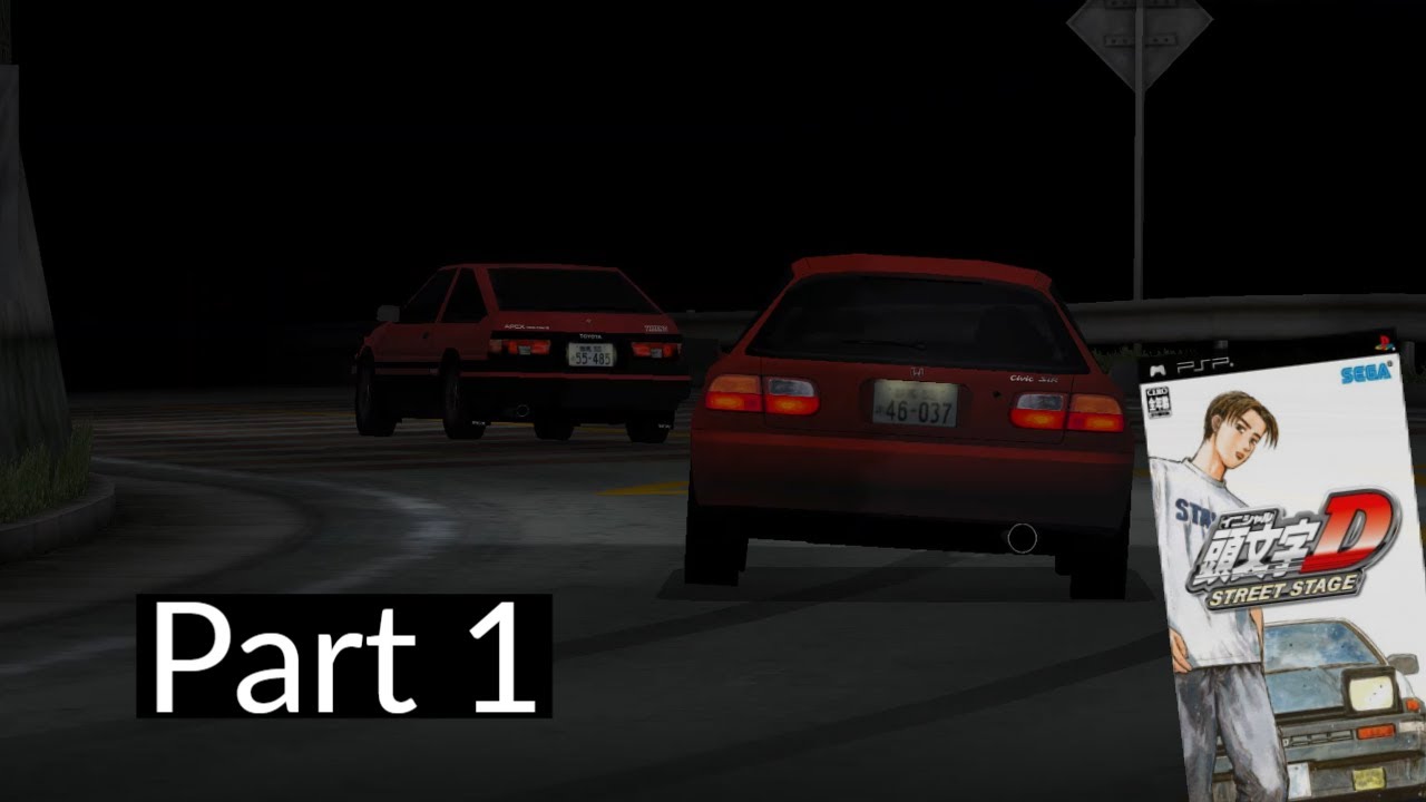 Initial D Street Stage Part 1 Akina Speed Stars and Shingo - YouTube