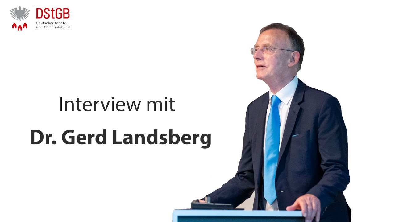 Interview mit DStGB-Hauptgeschäftsführer Dr. Gerd Landsberg - YouTube