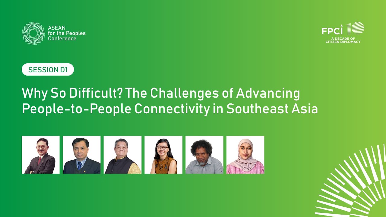 AFPC - D1 - The Challenges of Advancing People-to-People Connectivity ...