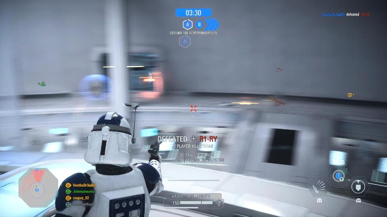 STAR WARS Battlefront II Hard fought battle - YouTube