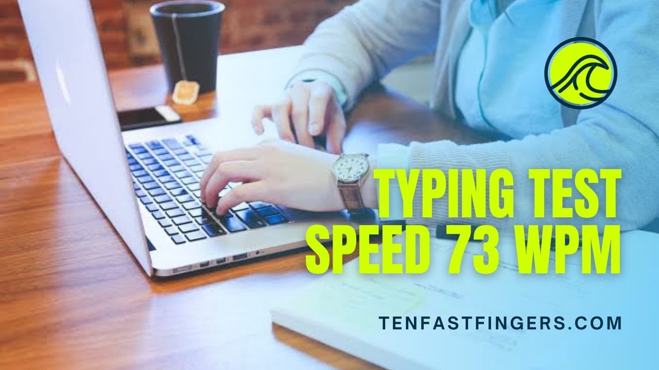 10 Fast fingers typing test (ENGLISH) : 73 WPM - YouTube