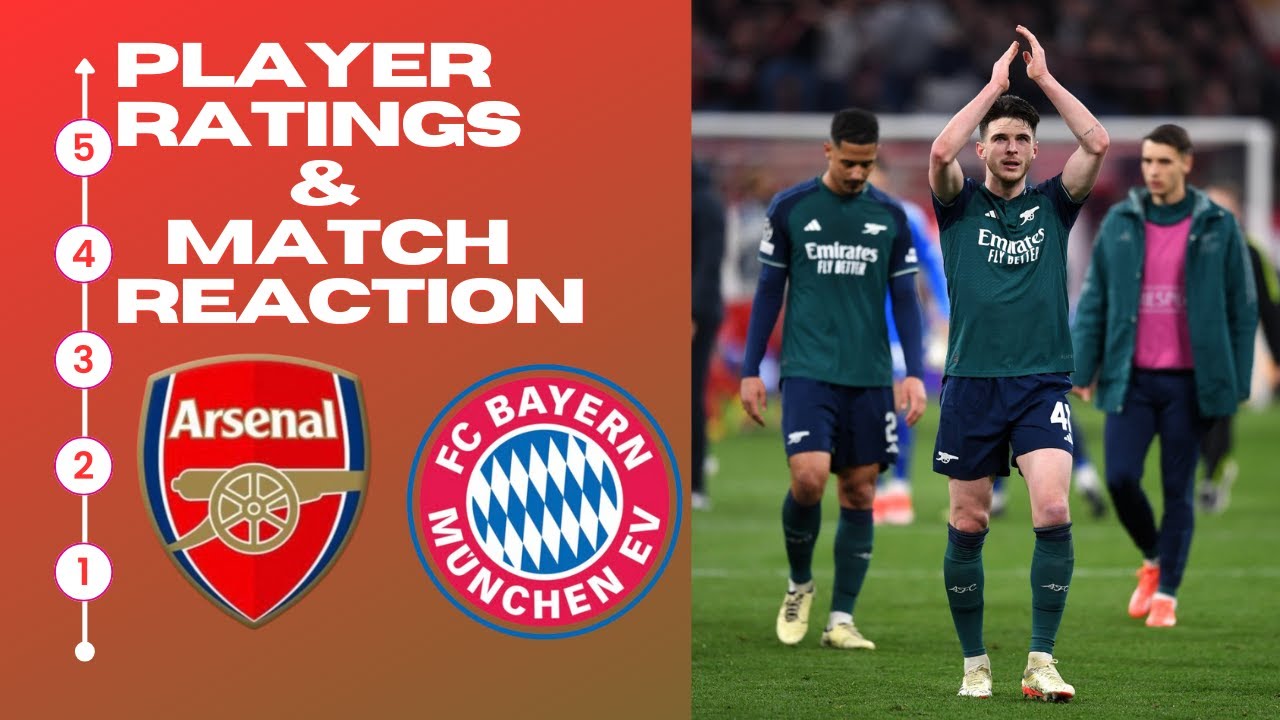 ARSENAL OUT OF THE CHAMPIONS LEAGUE! Match Reaction & Arsenal player ...