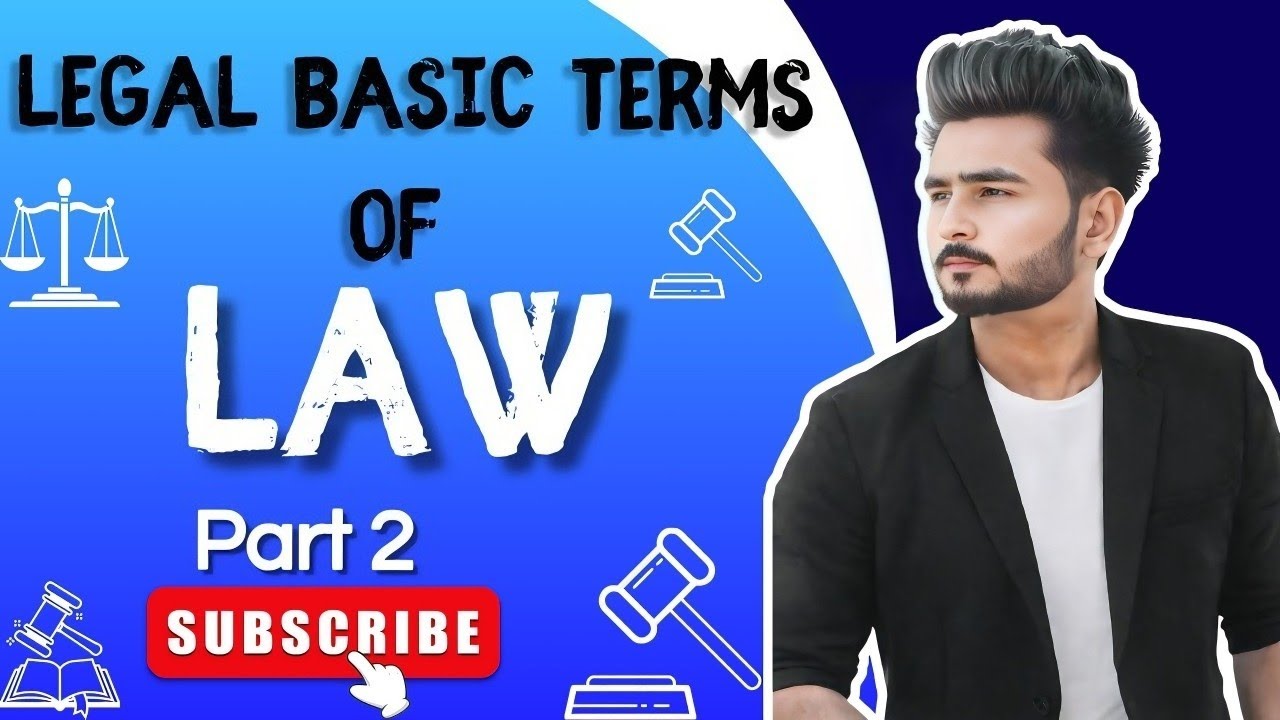 Mastering Key Legal Terms | Terms Every Law Student Should Know | Part ...