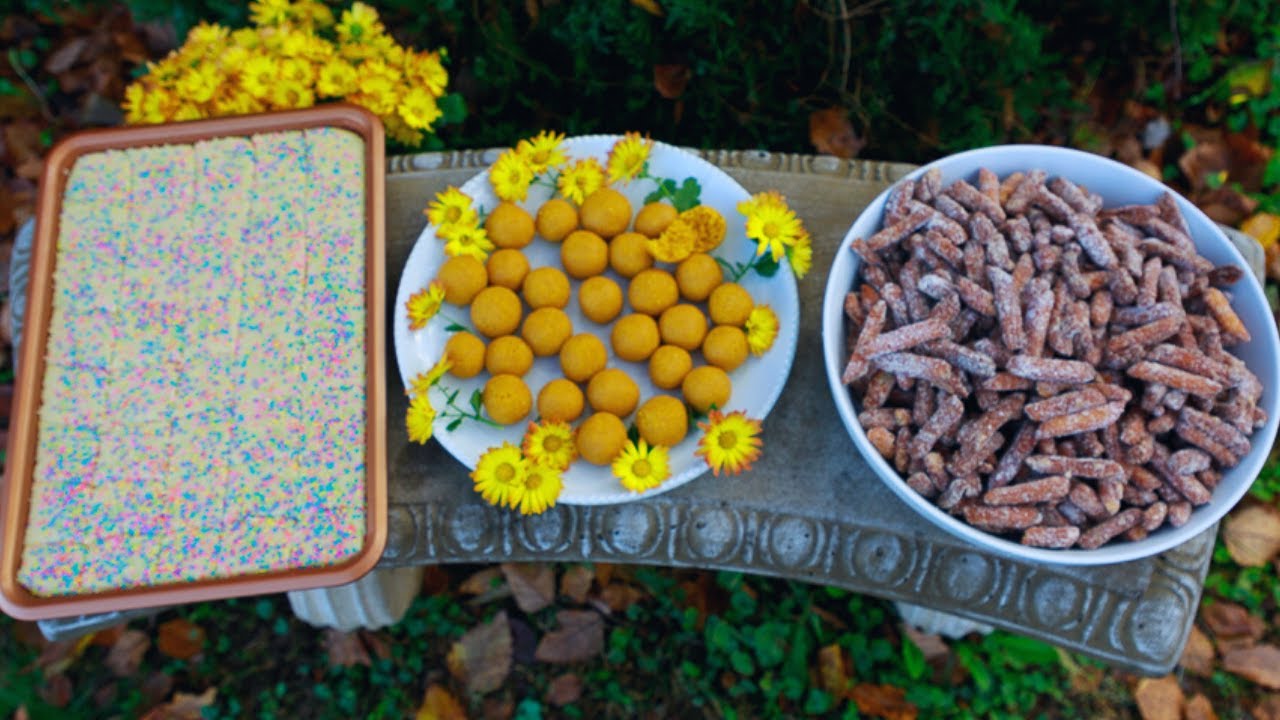 The challenge of making Kurma, Ladoo & Barfi in one day! - YouTube