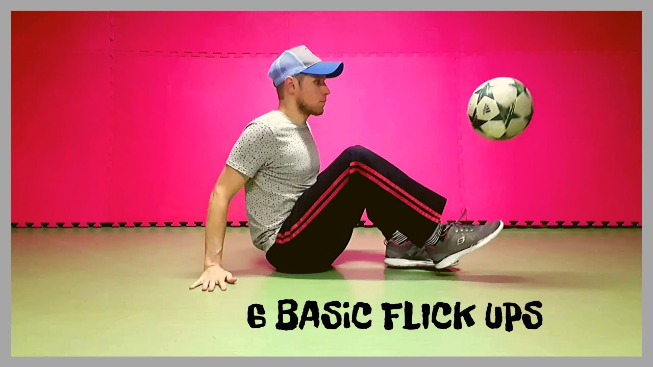 Freestyle Football Tricks|Freestyle Soccer Skills|6 Basic Flick Ups|by Infinite Tutorials - YouTube