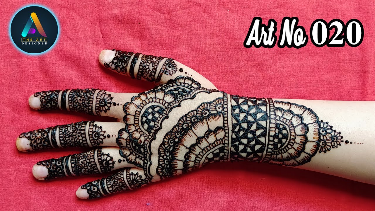 Eid special mehndi design 2020 || The Art Designer || Latest henna art ...