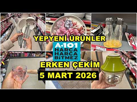 A101’E YENİ GELDİ💃/ERKEN ÇEKİM 5 MART 2026💃İLK BİZ GÖSTERİYORUZ/İLK SEN GÖR🔥A101 BU HAFTA COŞUYOR