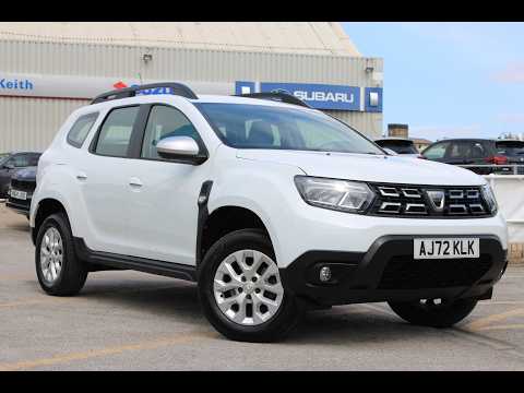AJ72 KLK Dacia Duster Comfort Bi-Fuel LPG 5dr White 2022