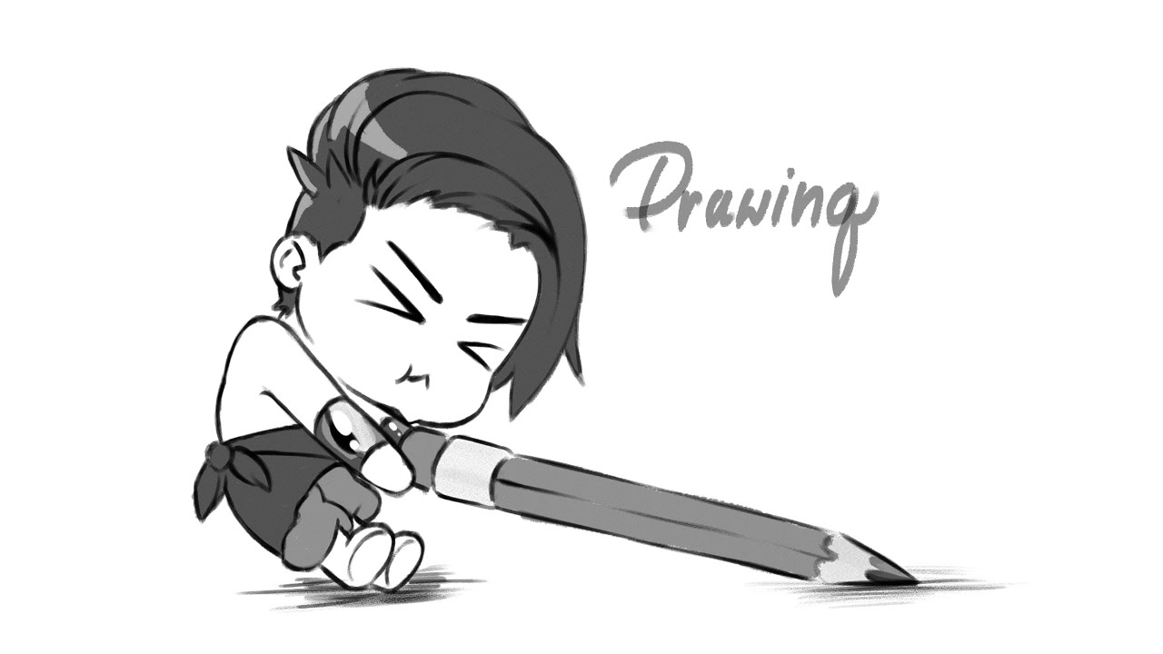 Drawing】Just drawing and talking to chill [EN|PL] - YouTube