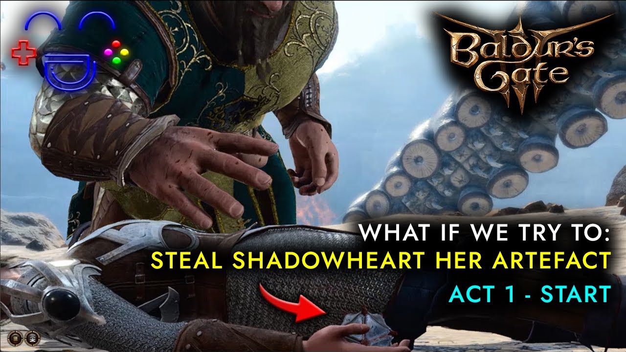 What if We Try to Steal Shadowheart Her Mysterious Artefact | Baldurs ...