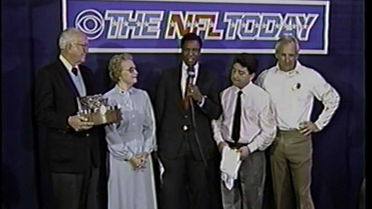 1989 NFC Championship post game on CBS and Trophy presentation - YouTube