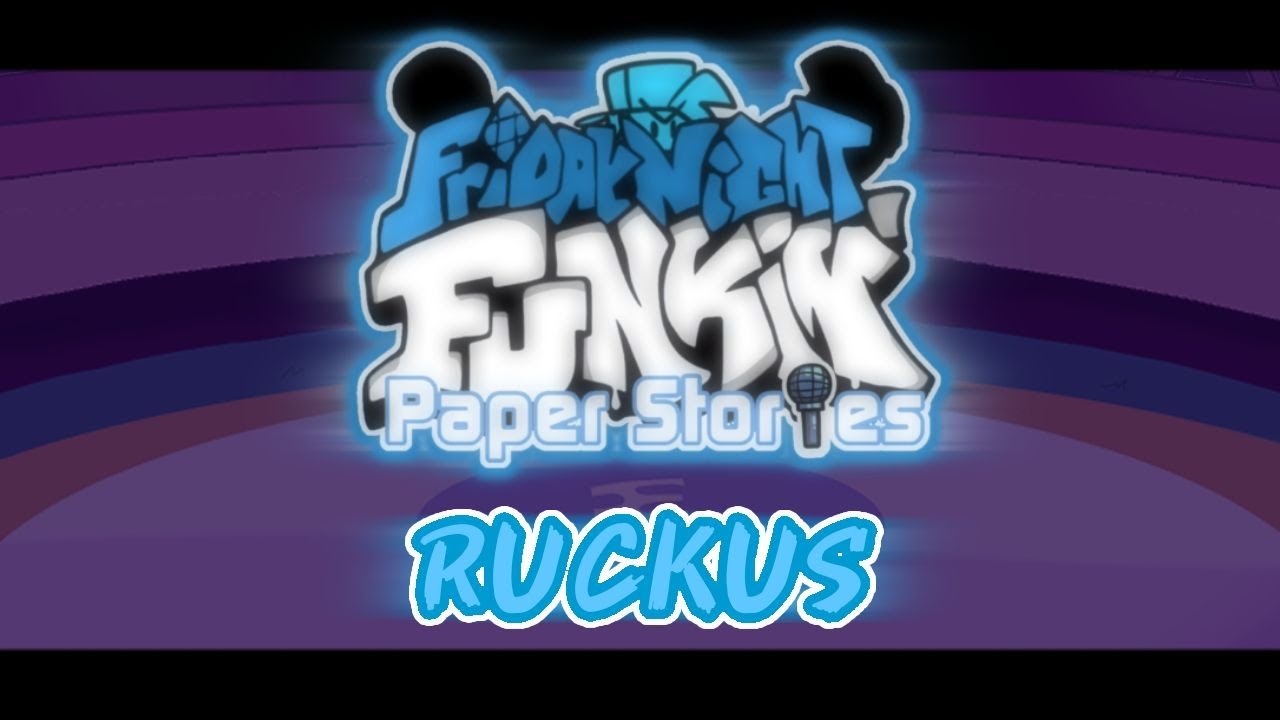 RUCKUS - FNF: Paper Stories [ OST ] - YouTube