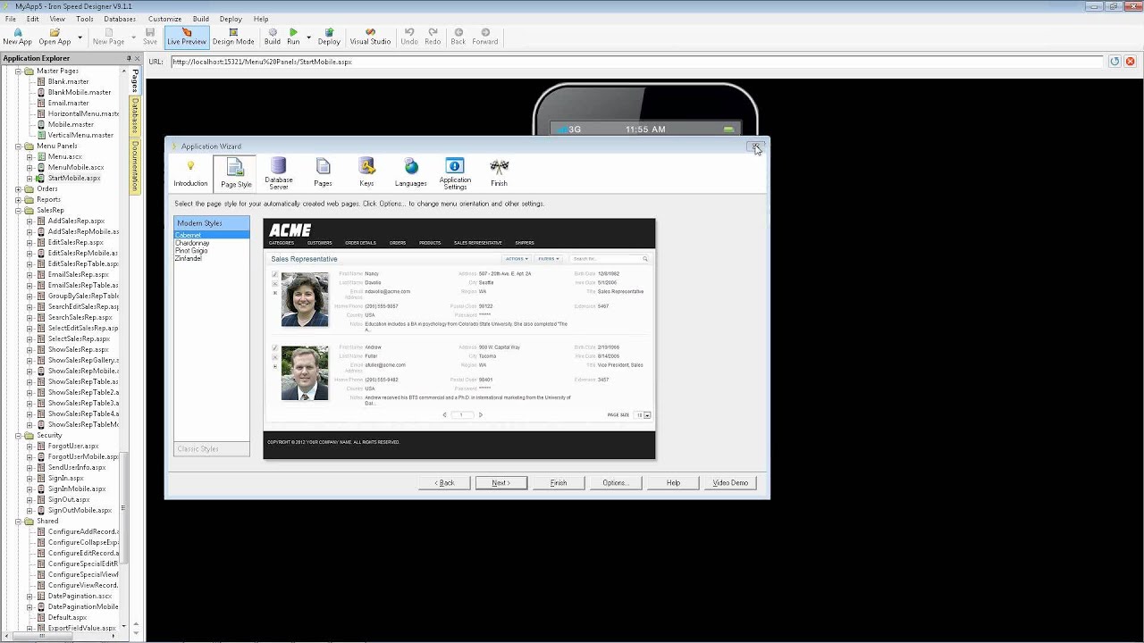 Build Mobile Applications with Iron Speed Designer - Iron Speed ...