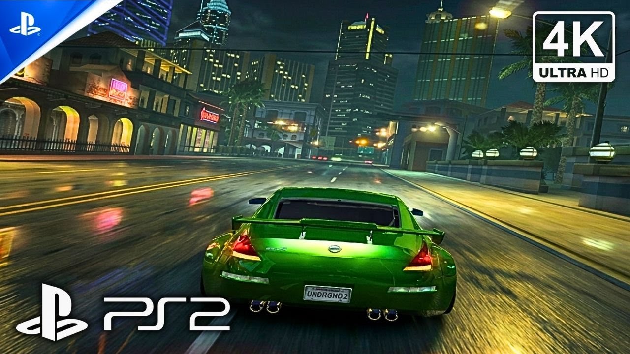 Need for Speed: Underground 2 (4K 60FPS) Realistic ULTRA GRAPHICS ...