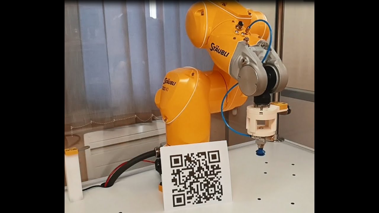 Project_3: Virtualized industrial robot cursor control using a mobile ...