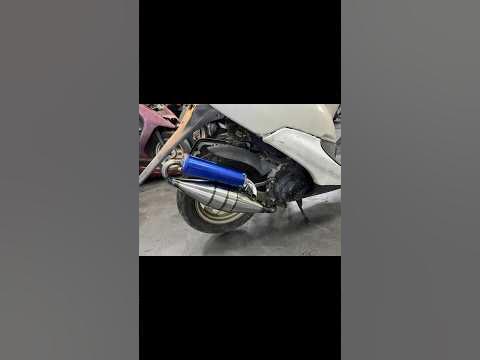 Нужен ли резонатор на скутер ? #shorts #tuning #hondadio #скутер # ...