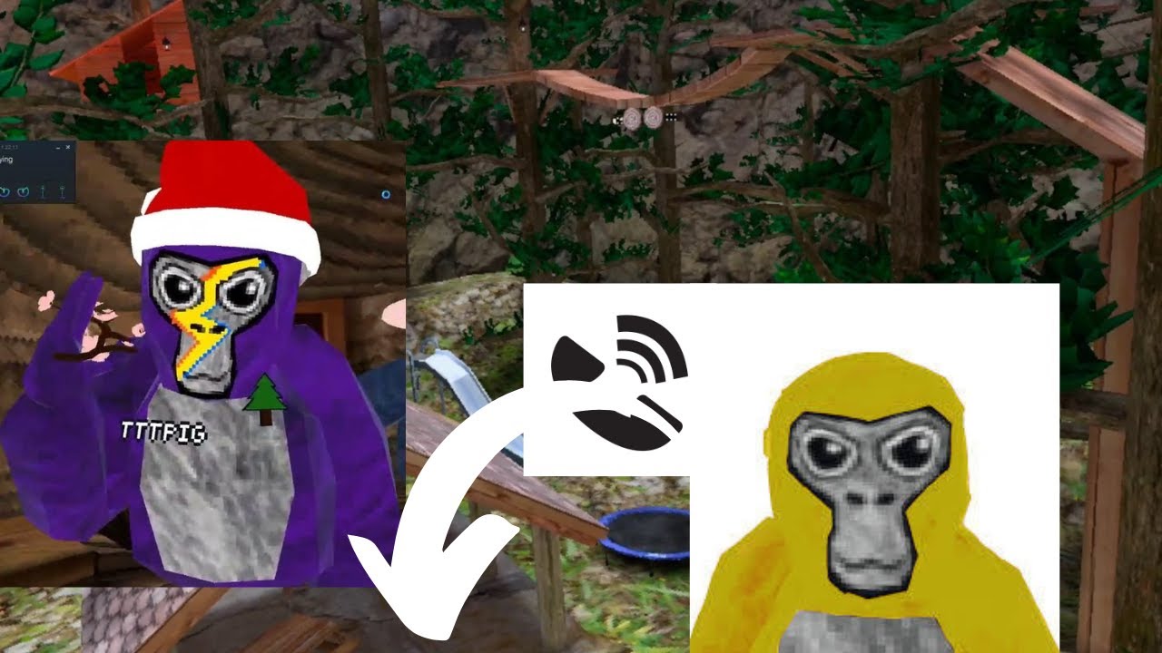 pertending to call tttpig in gorilla tag - YouTube