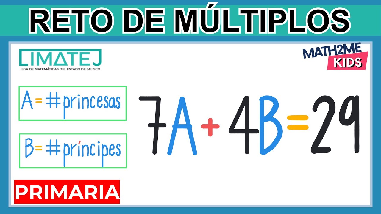 E5 Reto de múltiplos de 4 y 7 | LIMATEJ Primaria 2023 | Concurso de ...