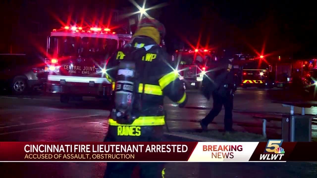 Cincinnati Fire Lieutenant Arrested - YouTube