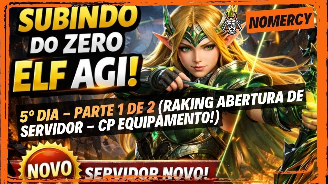 🔥MU DARK EPOCH: UPANDO DO ZERO NO SERVIDOR NOVO GORGON 11 | ELF AGI ...