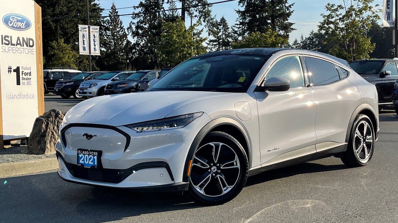 2021 Ford MachE Select EV + 68Kwh standard Range, Hands Free Liftgate ...