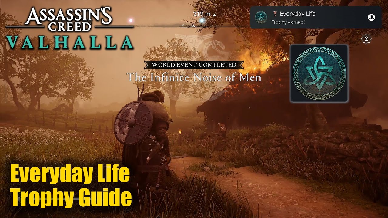 Assassin's Creed Valhalla PS5 • Everyday Life Trophy Guide (Complete 10 ...