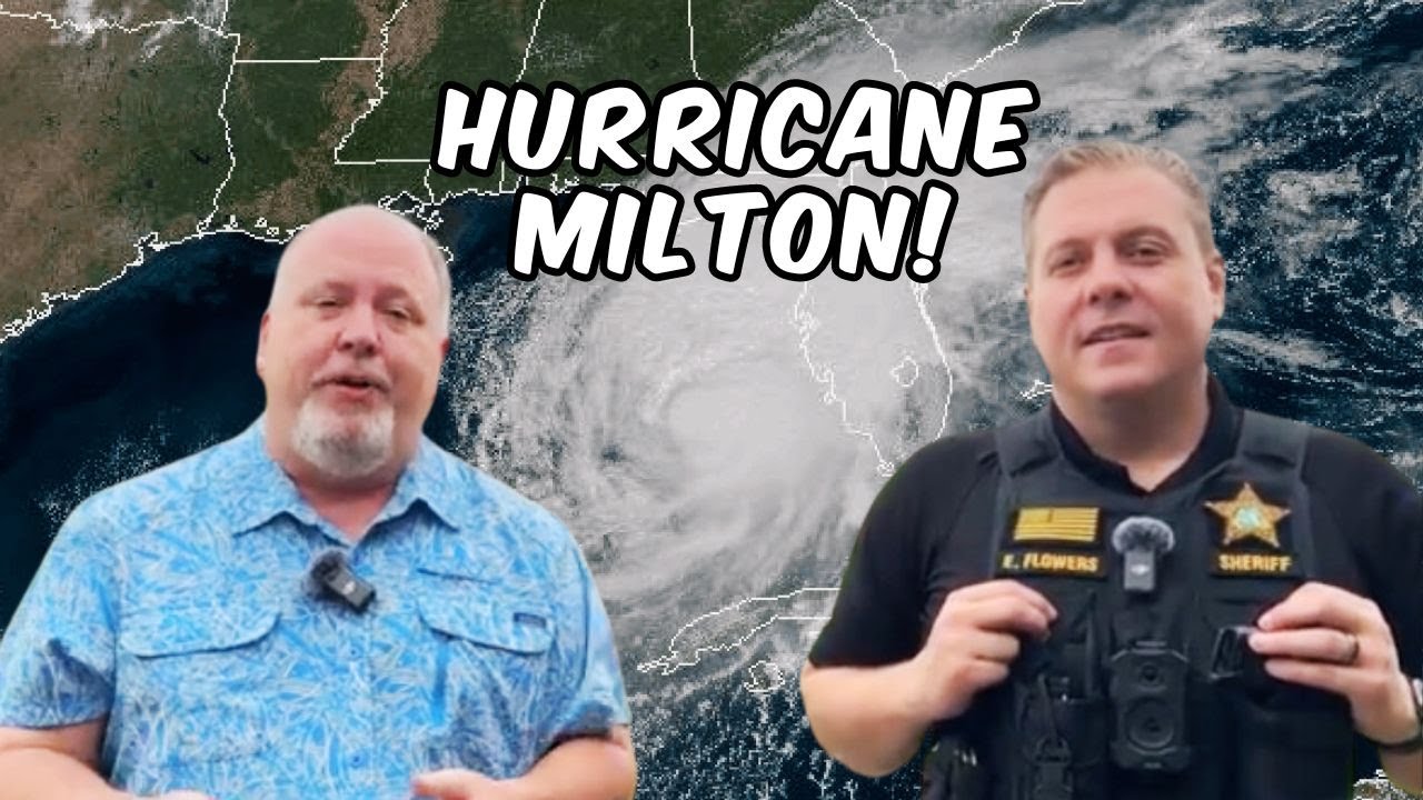 Hurricane Milton: Sheriff Eric Flowers Provides Latest Info from EOC ...