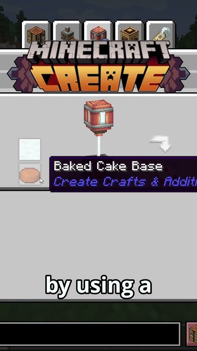 Minecraft Cake Factory - Create Mod Minecraft - YouTube