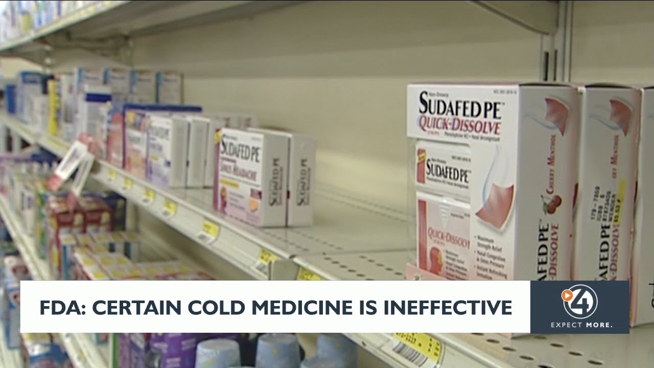 FDA: Certain cold medicine is ineffective - YouTube