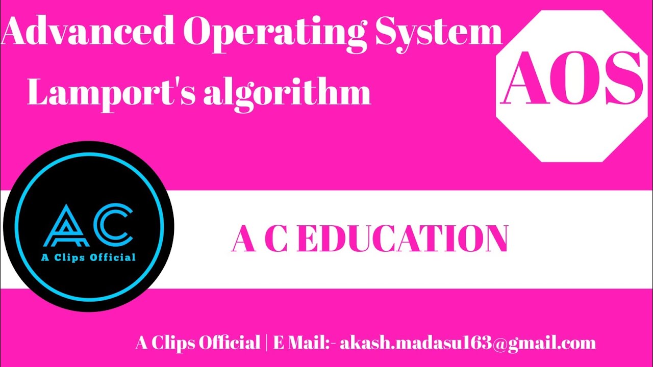 Lamport's algorithm Using Logical clock | Complete Notes |Advanced ...