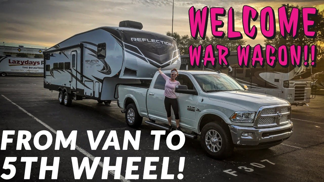 From Van Conversion to 5th Wheel - YouTube