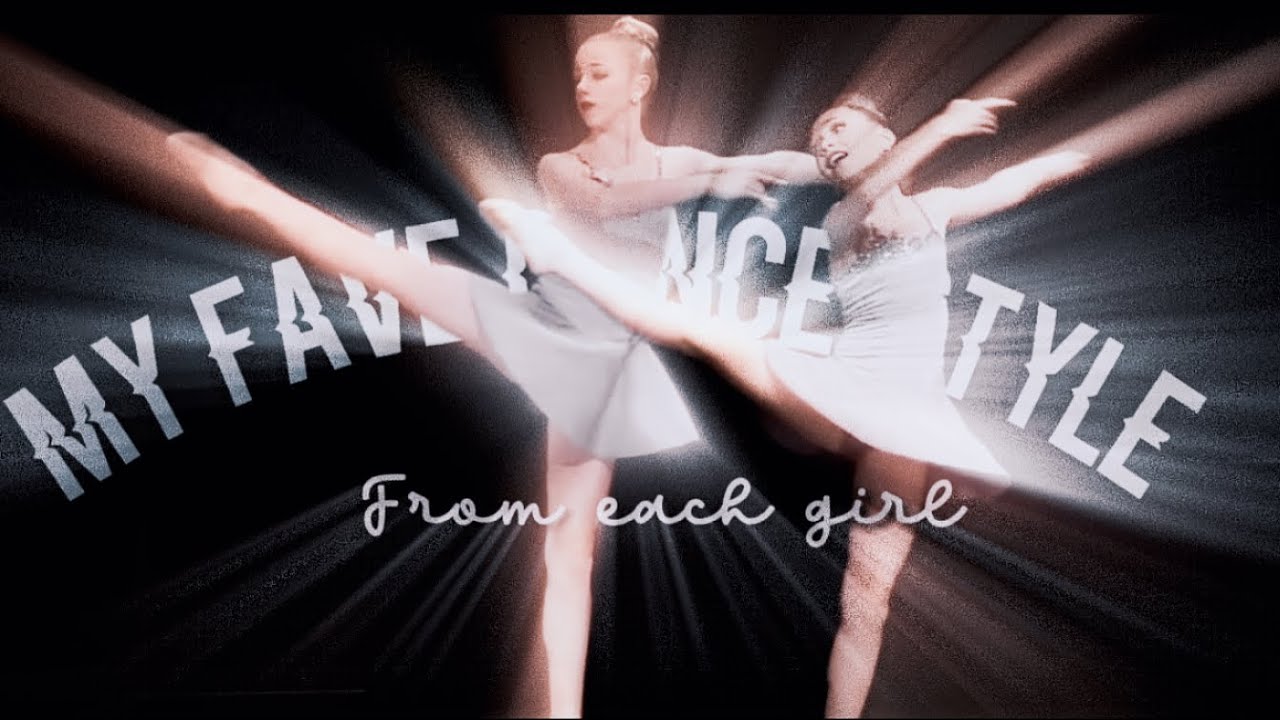 My favourite dance solos from each aldc girl!! - YouTube