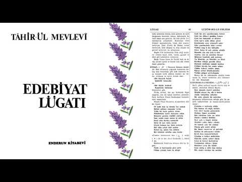 LÜZUM MA-LA YELZEM NEDİR? | Edebiyat Lügati | Tahir-ül Mevlevi | L Harfi