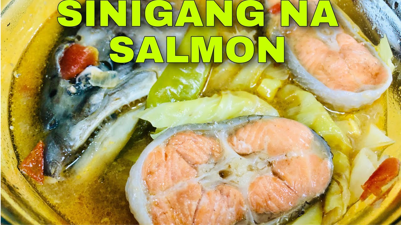 SINIGANG NA SALMON WITH CABBAGE | Yum TV Recipe - YouTube