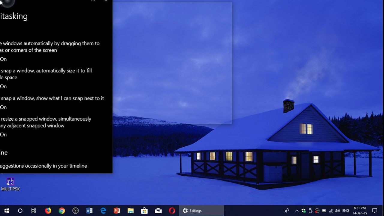 Windows 10 October 2018 update How to turn on Snap Feature and what it ...
