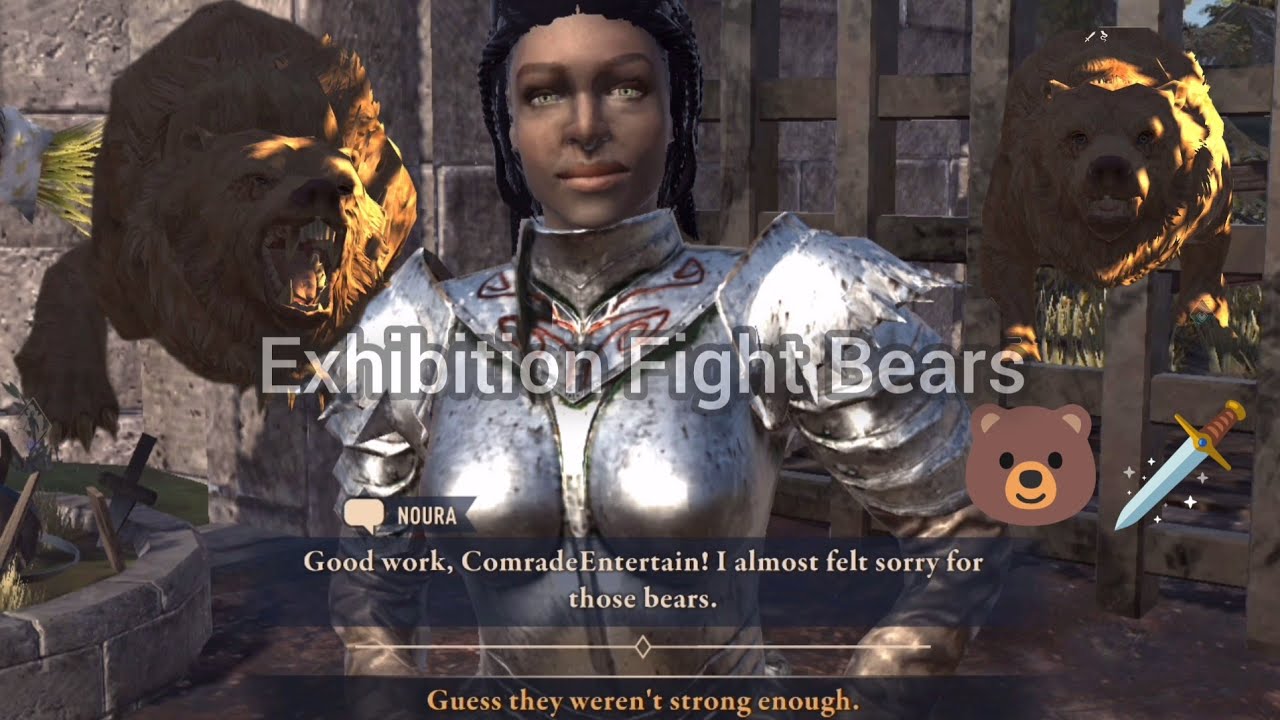 Elder Scrolls Blades. Episode 81. Exhibition Fight Bears. - YouTube