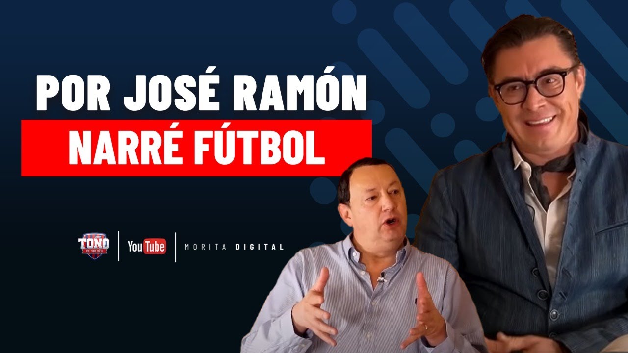 Jose Ramón Fernández FUE clave en MI CARRERA como NARRADOR | Toño De ...