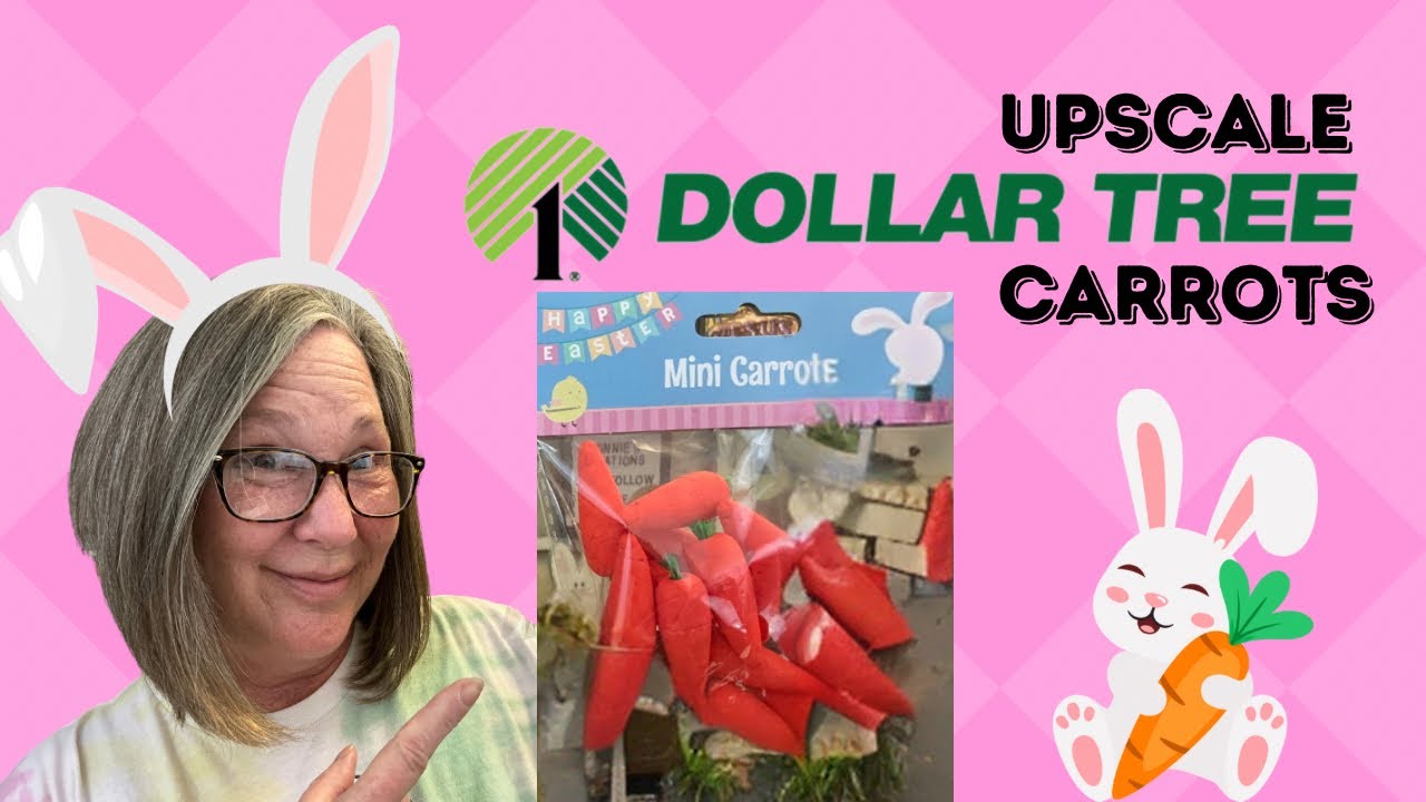 Upscale Dollar Tree Carrots - YouTube