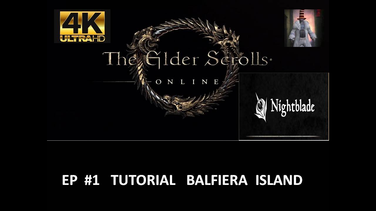 ELDER SCROLLS ONLINE Nightblade Tutorial 4K / 60fps - YouTube
