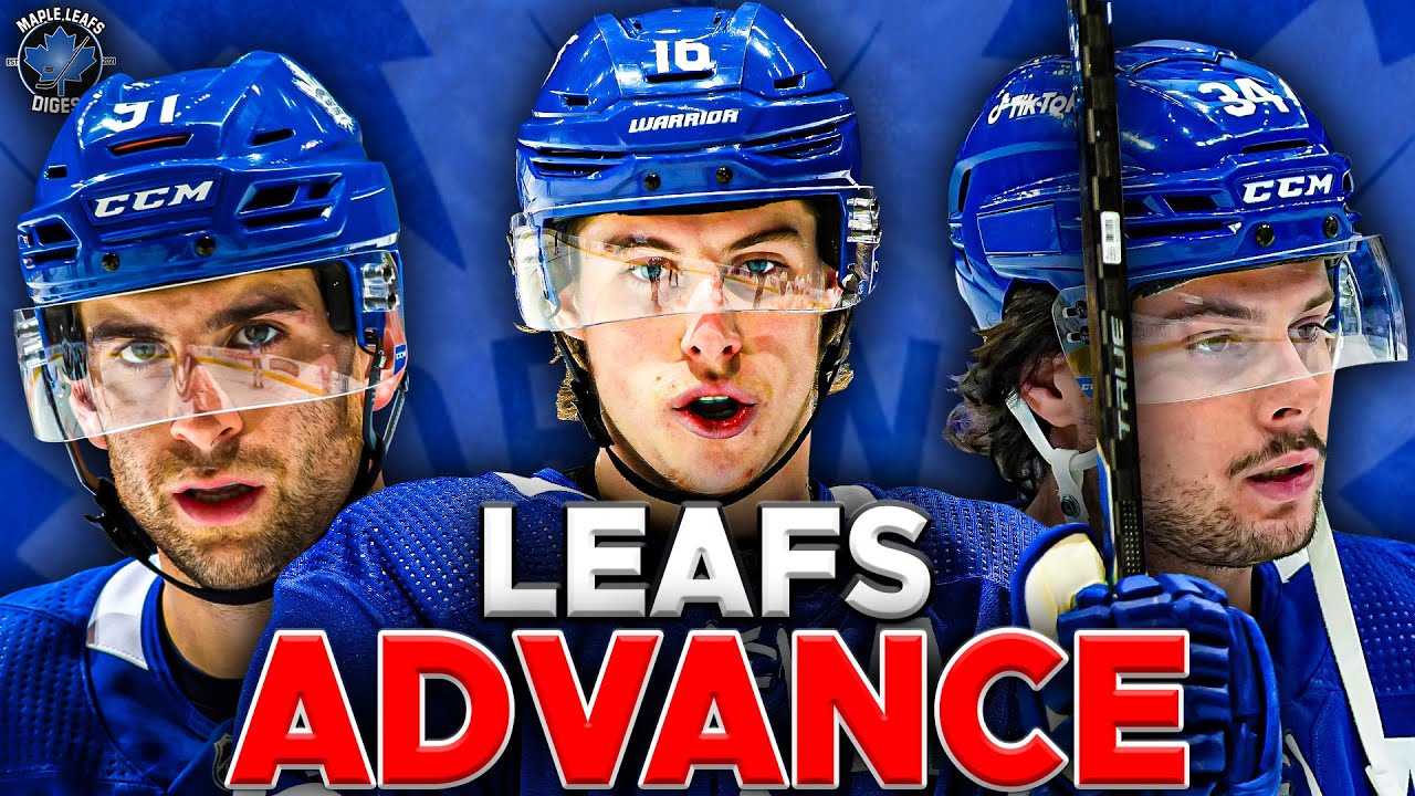 Maple Leafs Advance to Second Round for First Time Since 2004 | Leafs ...