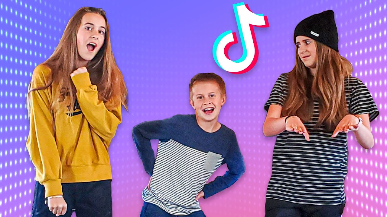 Teaching Our Brother Viral Tik Tok Dances Youtube