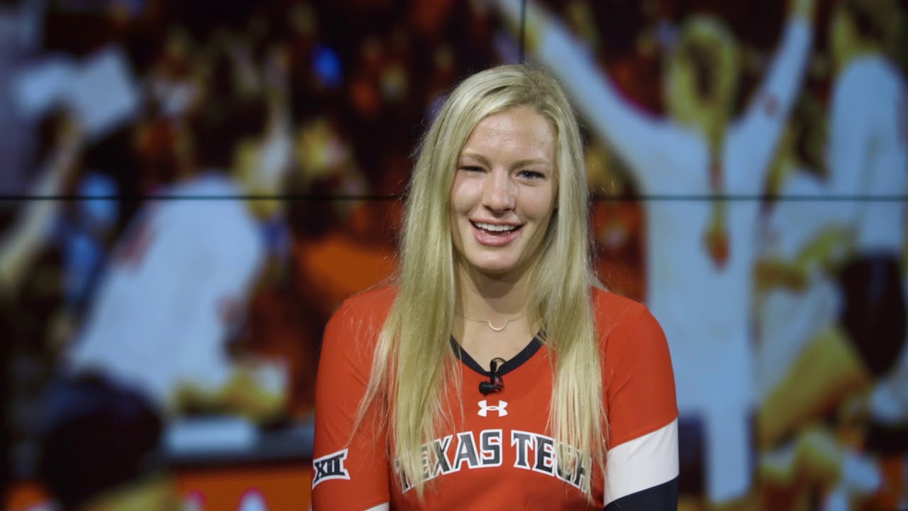 Texas Tech Volleyball: Get To Know Brooke Kanas | 2018 - YouTube